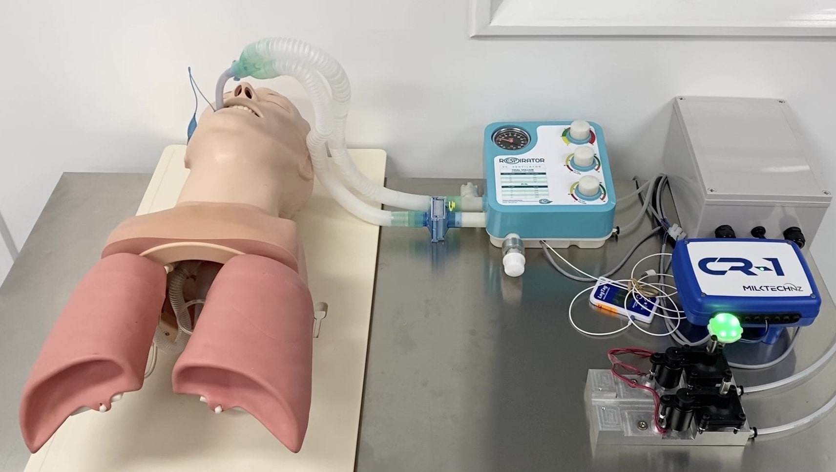 A ventilator prototype in the Waikato • ES Plastics
